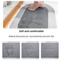 China Non Slip Whirlpool Mat Diatomaceous Earth Bath Mat with Heat Resistant Protection for sale