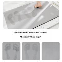 China Quick Drying Water Carpet for Living Room Diatom Kitchen Toilet Bathroom Floor Mat for sale