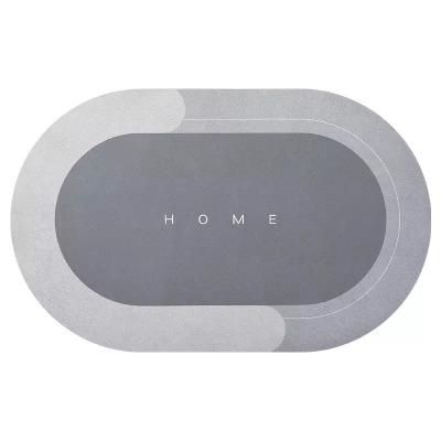China CLASSIC Design Style Bath Tub Waterproof Easy Dry Diatomite Shower and Bathroom Mats Accessory Thin 0.2 0.4 for sale