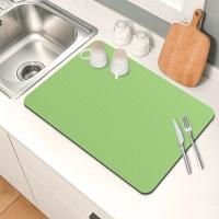 China OEM Service Kitchen Tableware Home Restaurant Hotel Quick-Dry Mat with Water Absorbent for sale