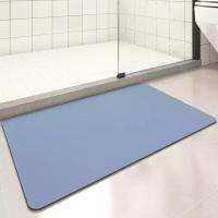 China Super Water Absorb Bath Mat With Non Slip For Kitchen Bathroom Bedroom Door Washable for sale