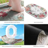 China Printing Easy to Clean Household Items Diatom Earth Bath Mat For Hotel Bathroom Floor for sale