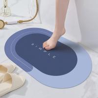 China Print Pattern Absorbent Waterproof Eco-friendly Anti-slip Mat for Kitchen Bathroom 2022 for sale