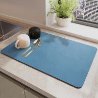 China Eco-friendly Anti-slip Waterproof Drying Mat for Kitchen Bar Customized Logo Accepted for sale