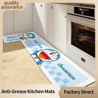 China Non-Slip Protection for Kitchenware Custom Polyester Fibre Cartoon Soft Kitchen Rug for sale