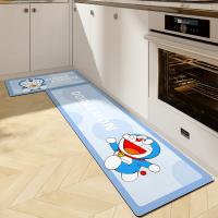 China Non-Slip Protection for Kitchenware Custom Polyester Fibre Cartoon Soft Kitchen Rug for sale