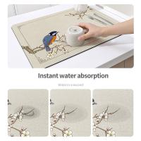 China Sustainable Kitchen Modern Placemat Dishwashing Drying Mat for Drying for sale