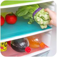 China Blue Non-Adhesive Refrigerator Mat for Sustainable and Multi-Functional Kitchen Shelf for sale