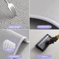 China Interlocking Bathroom and Kitchen Floor Mats with Waterproof Polyester Fiber Material for sale