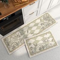 China Non Slip Waterproof Kitchen Door Rug Mat for Anti Fatigue Washable Teppich Floor Mat for sale