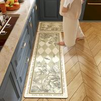 China Non Slip Waterproof Kitchen Door Rug Mat for Anti Fatigue Washable Teppich Floor Mat for sale