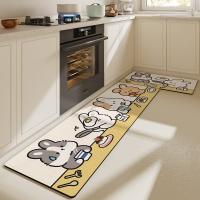 China Rubber Nordic Style Printed Kitchen Mat for Living Room Carpet Bedroom Rug Home Decor for sale