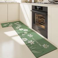 China Non Slip Kitchen Mats for Floor Waterproof Stains and Grease Medium Thickness 0.4 0.6in for sale