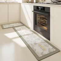 China Non Slip Kitchen Mats for Floor Waterproof Stains and Grease Medium Thickness 0.4 0.6in for sale
