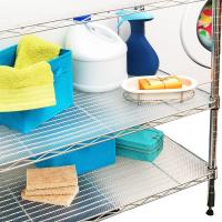 China PP Wire Shelf Liner for Iron Shelves Red Table Decoration Accessories Type Mats Pads for sale