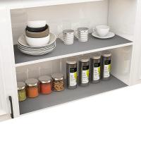China Rectangle Home and Kitchen Cabinets Shelf Liner Washable 6 PCS EVA Under Refrigerator Mat for sale