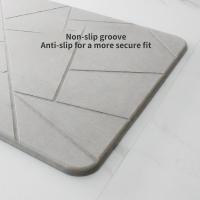China Quick Drying Diatomaceous Earth Shower Mat Modern Design for Super Absorbent Bathroom for sale