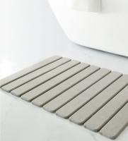 China CLASSIC Design Style Diatomite Earth Bath Mat for Quick Drying Bathroom Shower Floor for sale