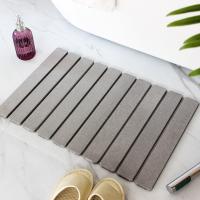 China CLASSIC Design Style Diatomite Earth Bath Mat for Quick Drying Bathroom Shower Floor for sale