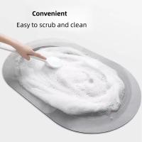 China Eco-friendly Modern Style Bathroom Absorbent Non-slip Carpet Floor Door Mat 40*60cm for sale