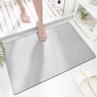 China Home Bathroom Essential Anti-Slip and Heat Resistant Bath Mat Roll with Diatomite Material for sale