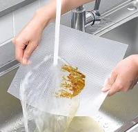 China Non-slip Flat Dots Pattern Padded Fridge Mat for Transparent Kitchen Accessories for sale