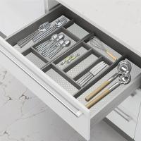 China CLASSIC Design Style Kitchen Cabinet Liners Non Adhesive Easy Clean Waterproof 12pcs for sale