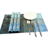 China Europe Design Style Customized PVC Gold Christmas Mat for Table Decoration by Xinhui for sale