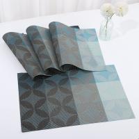 China Europe Design Style Customized PVC Gold Christmas Mat for Table Decoration by Xinhui for sale