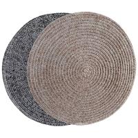 China Create a Luxurious Dining Experience with Custom Color PVC Woven Placemats Set for sale