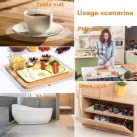 China Non Slip Kitchen Drawer Dividers Inserts and Plastic Shelf Liner for Kitchen Cabinets for sale