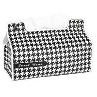 China Portable Luxury Fold Washable Leather Napkin Holder for Home Restaurant and Banquet for sale