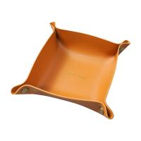 China Commercial Buyer E-commerce GLOSSY Multi Purpose Storage Box Containers in PU Leather for sale