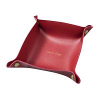 China Commercial Buyer E-commerce GLOSSY Multi Purpose Storage Box Containers in PU Leather for sale