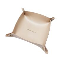 China Commercial Buyer E-commerce GLOSSY Multi Purpose Storage Box Containers in PU Leather for sale