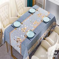 China Waterproof 2mm Thickness PVC Table Cover 137cm*20m Size for Mexican Sarapes Mantel for sale