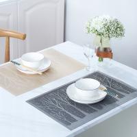 China Waterproof PVC Placemat Table Mat Perfect for Commercial Buyers Caterers Canteens for sale