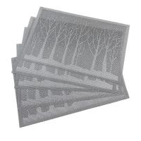 China Table Decoration Modern Placemat Non-slip Washable Tablemats for Restaurant and Family for sale