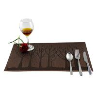 China Table Decoration Modern Placemat Non-slip Washable Tablemats for Restaurant and Family for sale