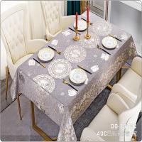 China PVC Tablecloth Nonwoven Table Cover for Home Kitchen Dining Room Waterproof Oilproof for sale