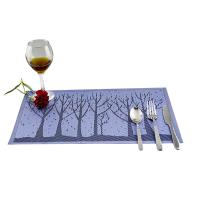 China Table Decoration Modern Placemat Non-slip Washable Tablemats for Restaurant and Family for sale
