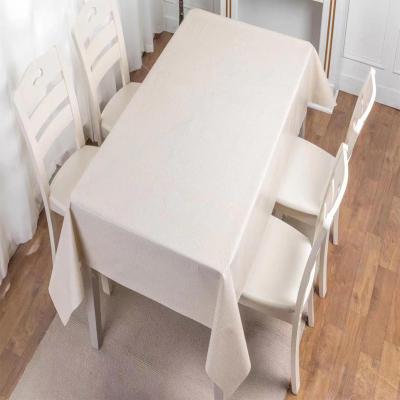 China 100% Waterproof Pvc Rectangle Table Cloth For Dining Table Europe Style Camping Table for sale