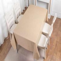 China Printed PVC Rectangle Tablecloth for Dining Table Stain-resistant and Waterproof for sale