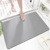 China Upgrade Your Bathroom with Non Slip Diatom Bath Mats from Earth Diato Blue and Thin for sale