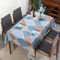 China Oil Proof Rectangle Floral Tablecloth PVC Restaurant Tablecloth Roll and Customizable for sale