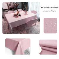 China Modern Washable Table Cloth for Wedding Fabric Rectangular and Round Dining Tables for sale