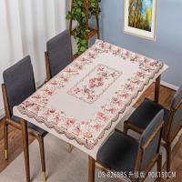 China Rectangle Custom PVC Table Cloth Cover Roll for Oil Proof and Waterproof Protection for sale