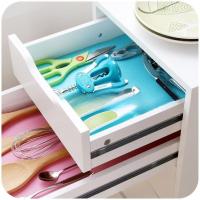 China Waterproof Folding Table Mat for Kitchen Cabinet Drawer Household Non-slip Plastic Pad for sale