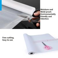 China Sustainable Ribs Pattern Anti Slip Tray Liner for Kitchen Cabinet Drawer Wardrobe Shelf for sale
