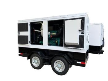 China 1000kW Durable Perkins Generac Portable Diesel Generator Set With 75dBA Noise Level for sale